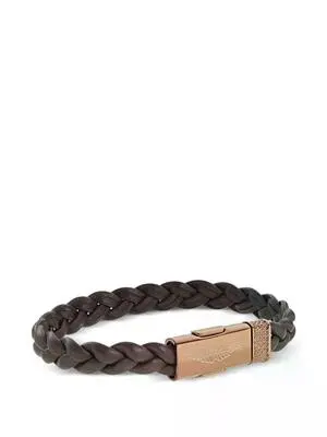 ASTON MARTIN WATCHES Braided Leather Bracelet