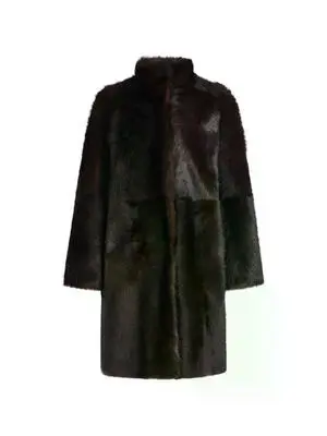 Nour Hammour Blaise Faux-fur Coat
