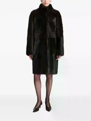 Nour Hammour Blaise Faux-fur Coat