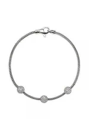John Hardy Essential Diamond Station Bracelet