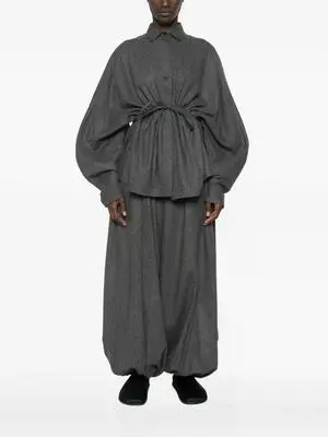 THELATEST E-dalida Drawstring-waist Shirt