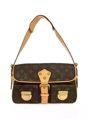 LOUIS VUITTON 2006 Monogram Hudson Shoulder Bag - Brown