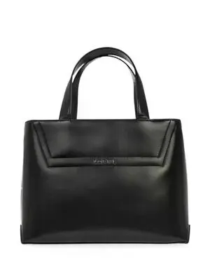 Loewe 1990-2000s Debossed Logo Tote Bag