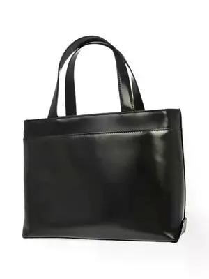 Loewe 1990-2000s Debossed Logo Tote Bag