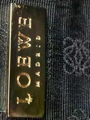 Loewe 1990-2000s Debossed Logo Tote Bag