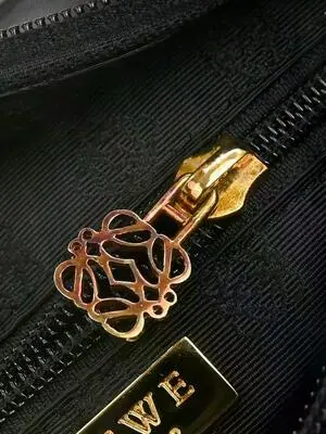 Loewe 1990-2000s Debossed Logo Tote Bag