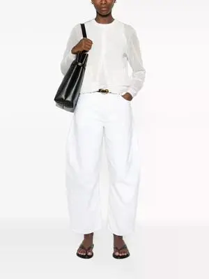 Dorothee Schumacher Sheer-knit Cardigan And Top Set - White
