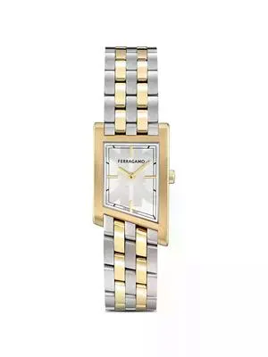 FERRAGAMO Asymetrique 39mm Watch - Silver