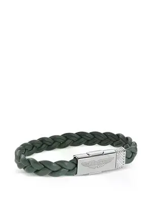 ASTON MARTIN WATCHES Braided Leather Bracelet With -tone Hardware