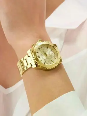 Guess Champagne-tone 38mm Watch - Gold