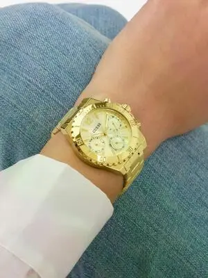 Guess Champagne-tone 38mm Watch
