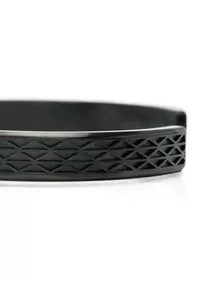 ASTON MARTIN WATCHES Engraved-logo Cuff Bracelet