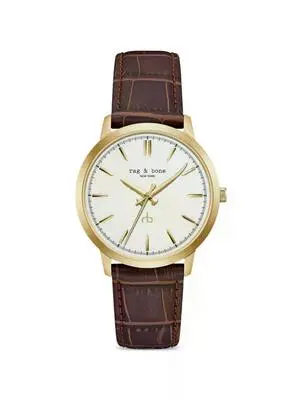 Rag & Bone Manston 40mm Watch - White