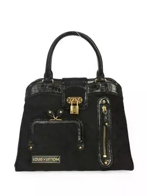 LOUIS VUITTON 2006 Linda Shoulder Bag - Black