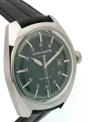 ASTON MARTIN WATCHES Aston Martin Automatic Watch With Dial And Leather Strap - Green