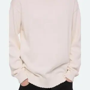 Helmut Lang Distressed Crew