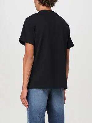 A.p.c. Contrasting Printed Logo Short-sleeved Cotton T-shirt