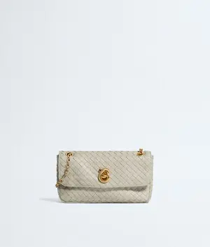 Bottega Veneta Baby Madison Bag - Silica Gray