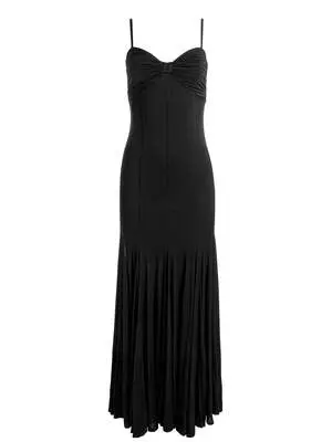 Alice + Olivia Irina Twist Front Maxi Dress