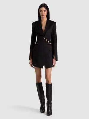 Alice + Olivia The Sculpt Blazer Mini Dress