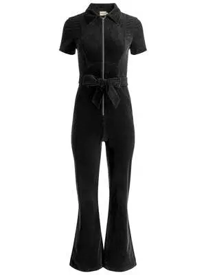 Alice + Olivia Gorgeous Wide Leg Jumpsuit - Black