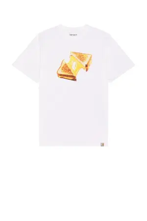 Carhartt Work In Progress Short Sleeve Cheese Toast Tee Shirt