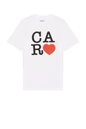 Carhartt Work In Progress Short Sleeve I Hartt Tee Shirt