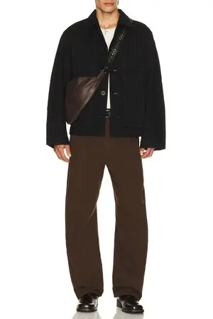 LEMAIRE Long Sleeve Henley In Cream - Enoki