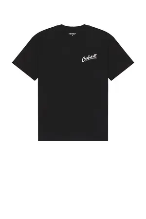 Carhartt Work In Progress Short Sleeve Pup Tee Shirt - Black