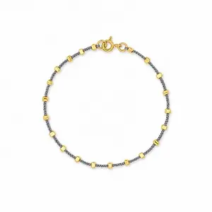 POUPETTENYC Pepitas" Friendship Bracelet In Plated Sterling Silver - Gold