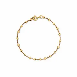 POUPETTENYC Pepitas" Friendship Bracelet - Gold
