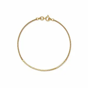 POUPETTENYC Box Chain Friendship Bracelet - Gold