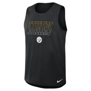 Nike Pittsburgh Steelers Dri-fit Nfl Tank Top - Black