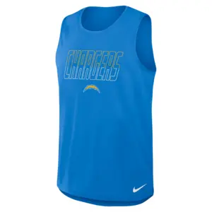 Nike Los Angeles Chargers Dri-fit Nfl Tank Top - Blue