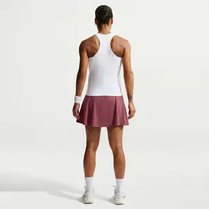 Nike Victory Dri-fit Flouncy Tennis Skirt - Red