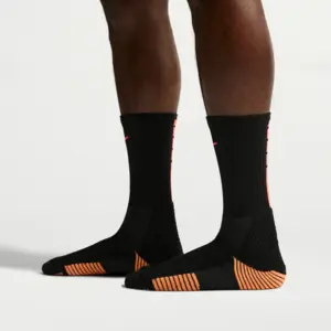 Nike Elite 2.0 Cushioned Crew Socks - Black
