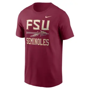 Nike Florida State Primetime Logo Mantra College T-shirt - Red