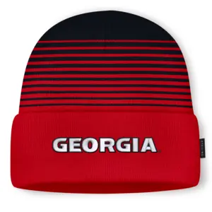 Nike Georgia Sideline Utility College Cuffed Beanie - Red