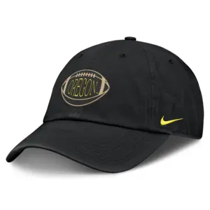 Nike Oregon Campus Prep Football Club College Adjustable Hat - Black