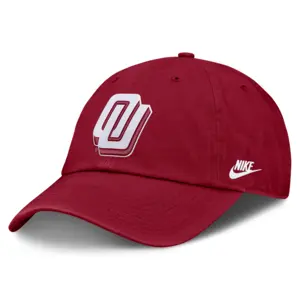Nike Oklahoma Legacy Club College Adjustable Hat - Red