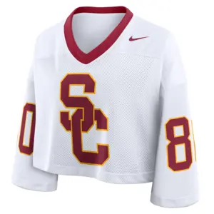Nike Usc Logo Dri-fit College Cropped Jersey