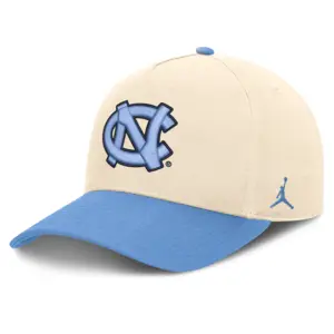 JORDAN North Carolina Campus Prep Rise Brand College A-frame Adjustable Hat - Brown