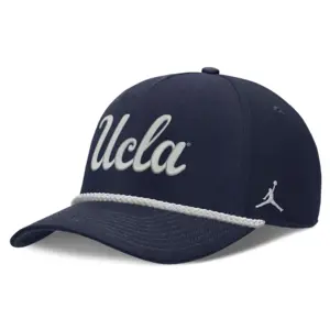 JORDAN Ucla Sideline Rope Rise Brand College Adjustable Hat - Blue