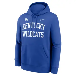 Nike Kentucky Primetime Arched Club College Pullover Hoodie - Blue