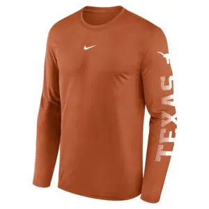Nike Texas Longhorns Dri-fit College Long-sleeve T-shirt