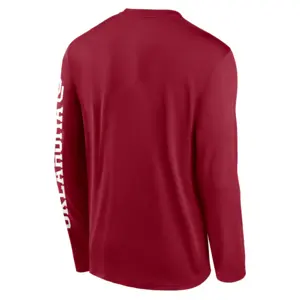 JORDAN Brand Oklahoma Primetime Legend Long-sleeve T-shirt - Red