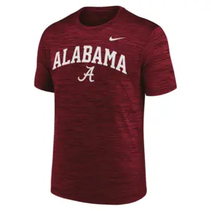 Nike Alabama Primetime Arch Logo Velocity Men's Dri-fit College T-shirt Red