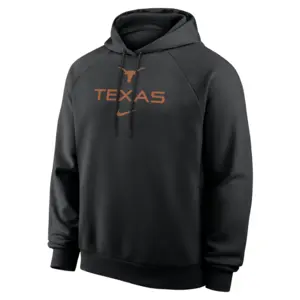 Nike Texas Premium Performance Dri-fit College Pullover Hoodie - Black