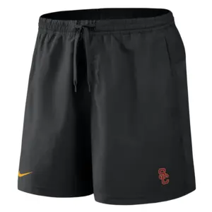 Nike Usc Primetime Primary Logo Dri-fit College Form Shorts - Black