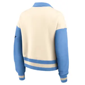 Nike College Legacy Cropped Oversized 1/4-zip Crew